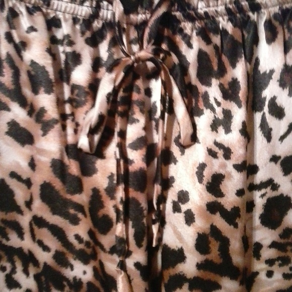 Cato | Intimates & Sleepwear | Cato Animal Print Silky Pajama Pants ...